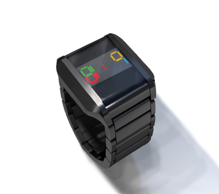 Broken Digital LED Watch | Tokyoflash Japan