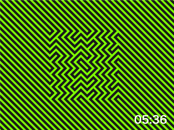 Optical Illusion LED Watch Design | Tokyoflash Japan