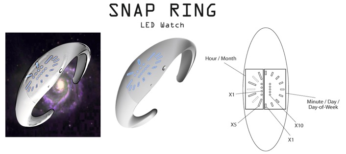 Snap Ring – A Watch Design From Another Galaxy | Tokyoflash Japan