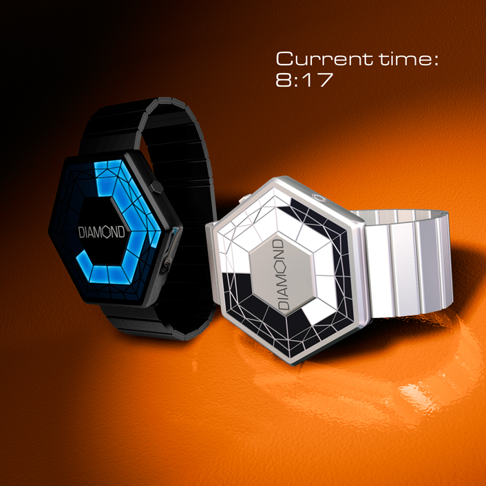Time is Diamond Watch Concept | Tokyoflash Japan