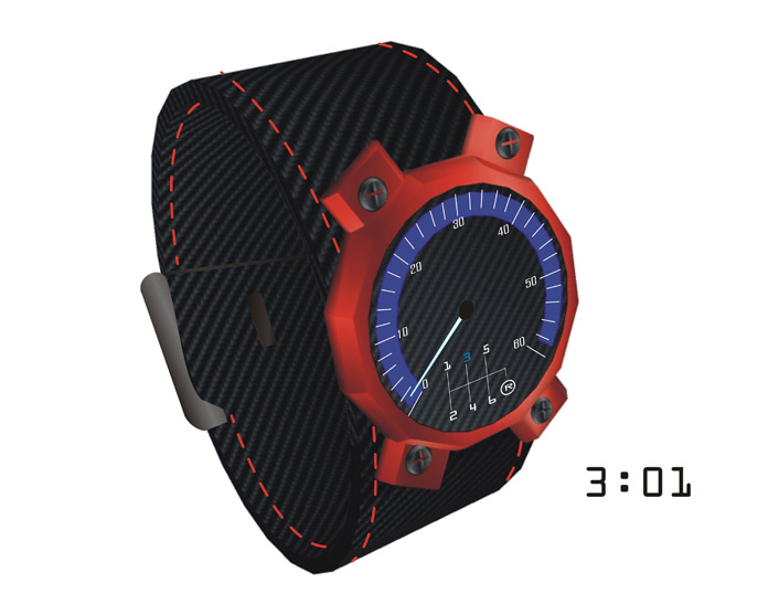 Shifting Time Watch Design | Tokyoflash Japan