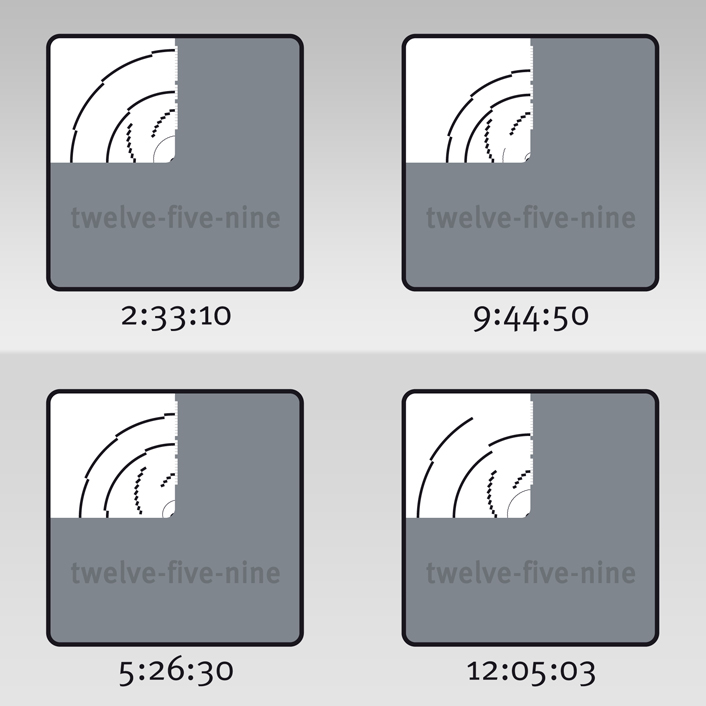 Analog Twelve 5-9 Watch | Tokyoflash Japan