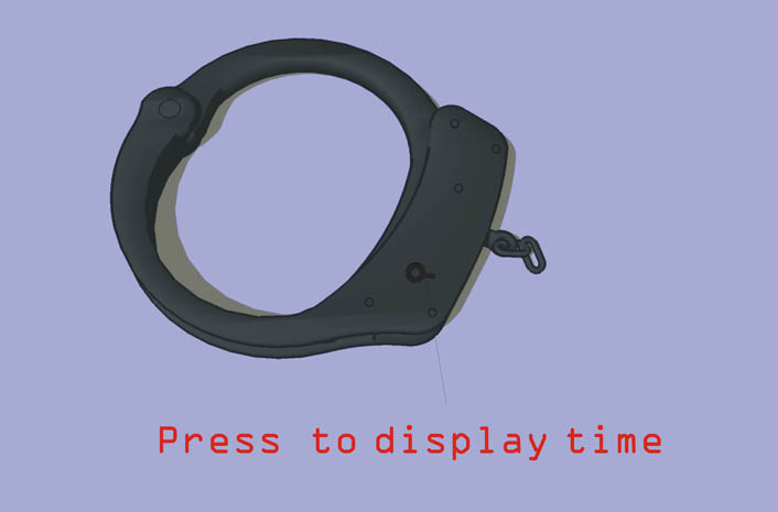 Locked Up Handcuffs Watch Design | Tokyoflash Japan