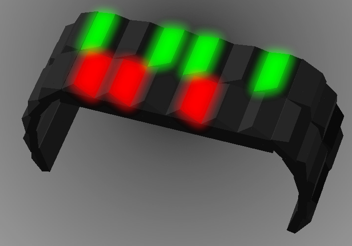 Kamisori Binary LED Watch Design | Tokyoflash Japan