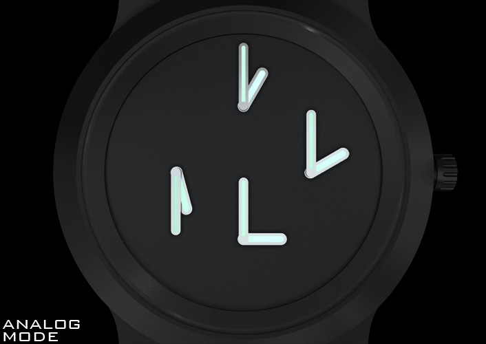 Hybrid Analog Watch Design With Time Zones | Tokyoflash Japan