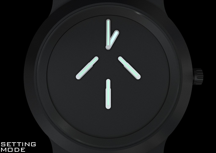 Hybrid Analog Watch Design With Time Zones | Tokyoflash Japan