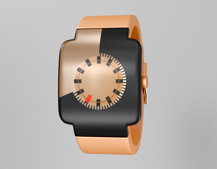 Cracked – Hybrid Analog LCD Watch Design | Tokyoflash Japan