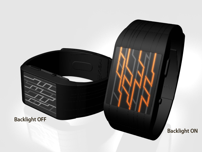 Read The Track LCD Watch Design | Tokyoflash Japan