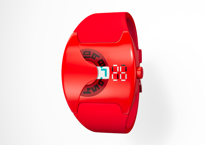 Analog LED Digital Hybrid Watch Design | Tokyoflash Japan