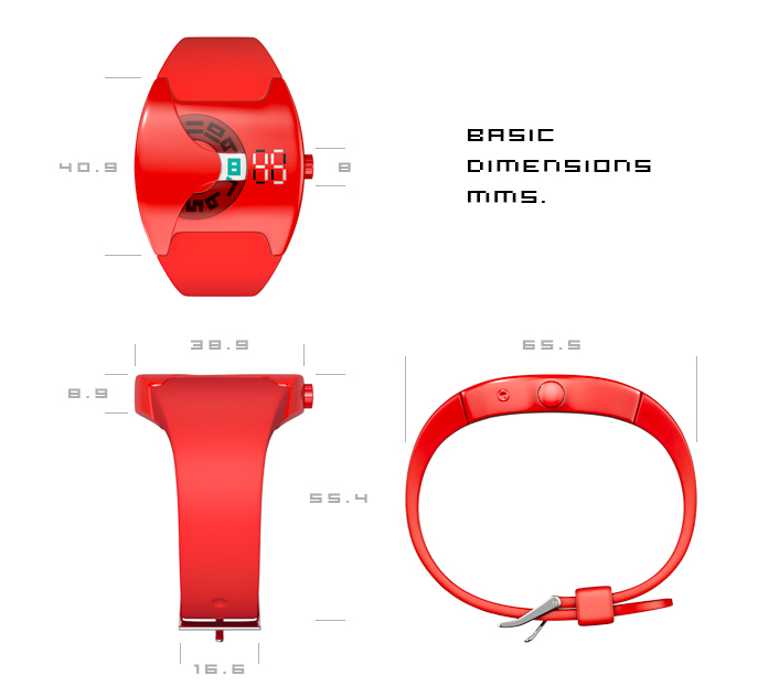 Analog LED Digital Hybrid Watch Design | Tokyoflash Japan