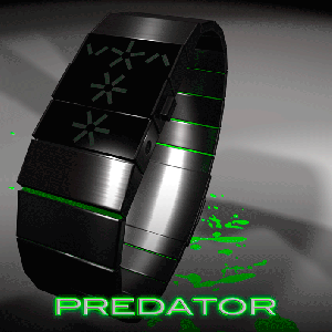 Homage to Predator – A Binary LED Watch Design | Tokyoflash Japan