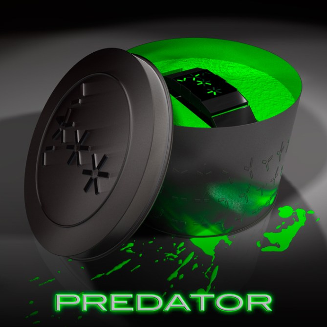 Homage to Predator – A Binary LED Watch Design | Tokyoflash Japan