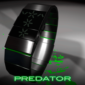 Homage to Predator – A Binary LED Watch Design | Tokyoflash Japan