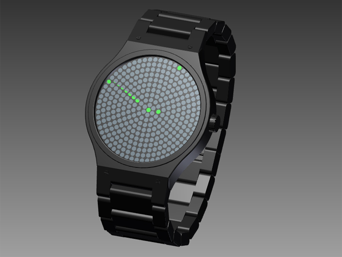 Analog Radar Watch Design | Tokyoflash Japan