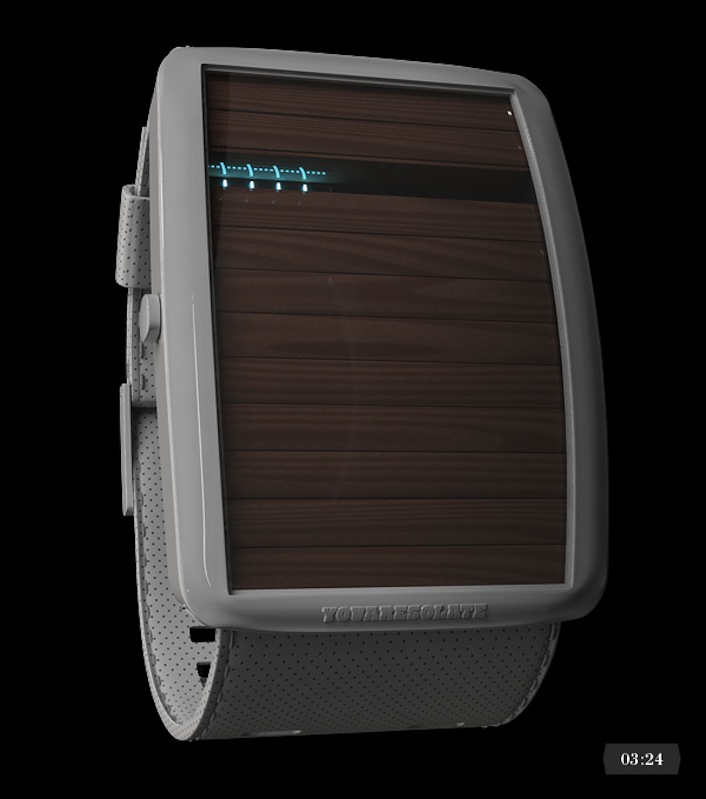 A Ceramic Watch Design With Wooden Shutters | Tokyoflash Japan