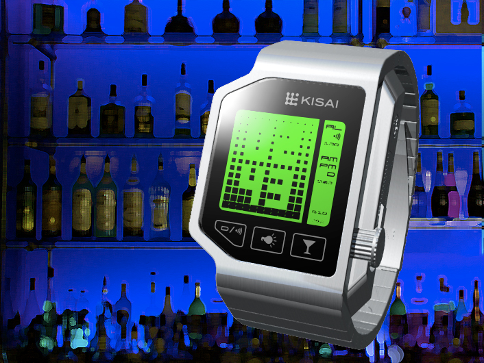 How Drunk Are You? This LCD Watch Design Will Tell You! | Tokyoflash Japan