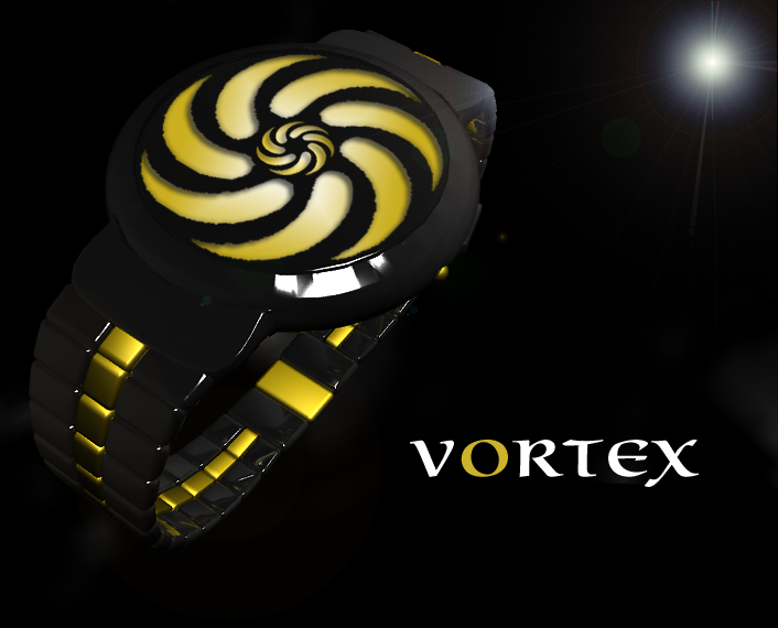 Vortex Watch Design | Tokyoflash Japan