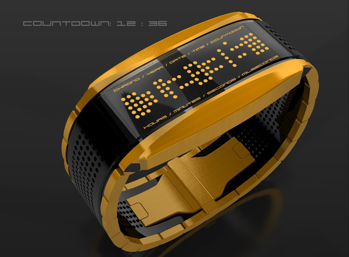 High Octane LCD Sports Watch Design | Tokyoflash Japan
