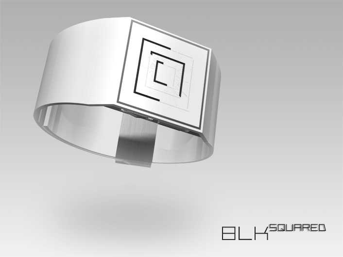 RGB Squared Analog LED Watch Design | Tokyoflash Japan