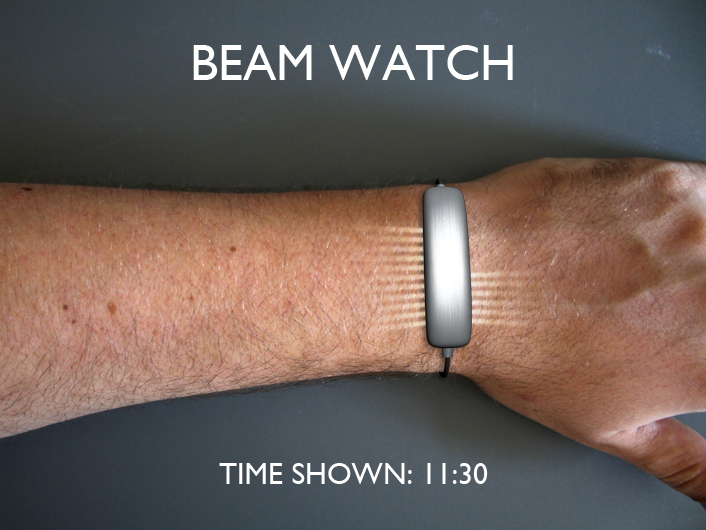 Beam Projector Watch Design | Tokyoflash Japan