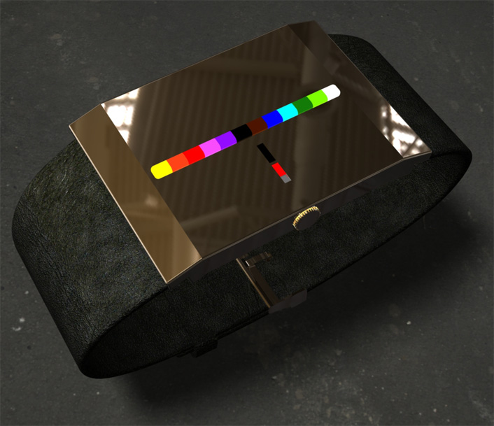 Redesigned Always 10:10 LED Analog Watch Design | Tokyoflash Japan