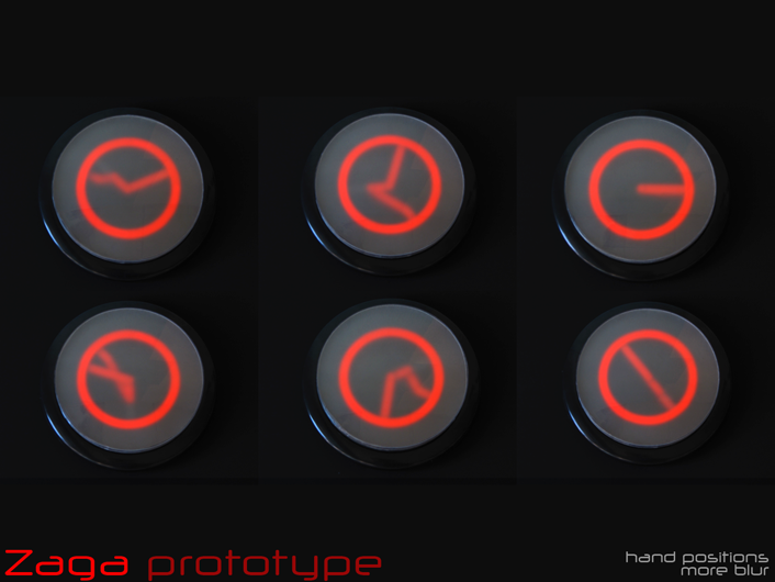 Zaga, The Magical Analog Watch Design | Tokyoflash Japan