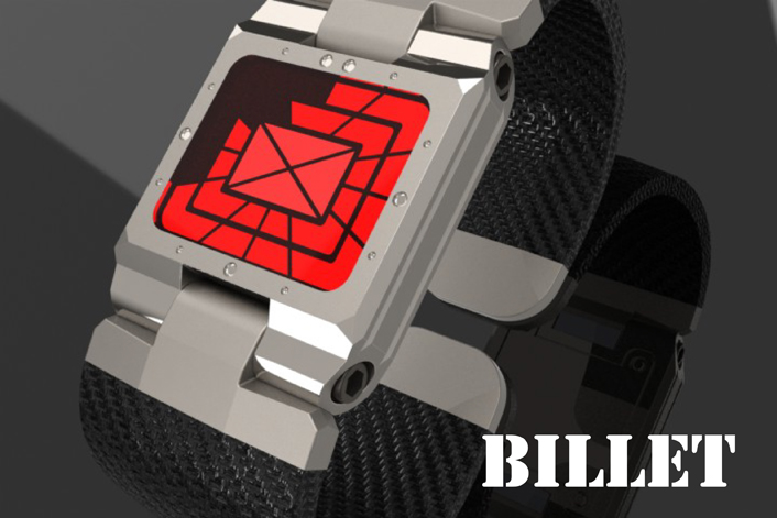 Hinged Analog LED Watch Design | Tokyoflash Japan