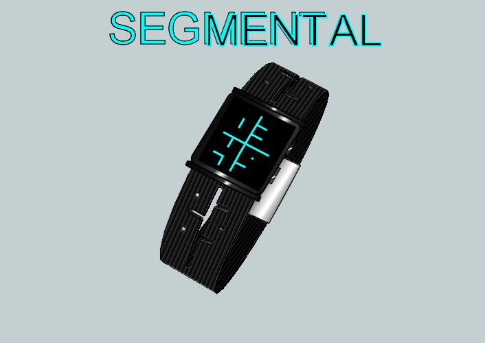 Segmental – Always On Digital Watch Design | Tokyoflash Japan