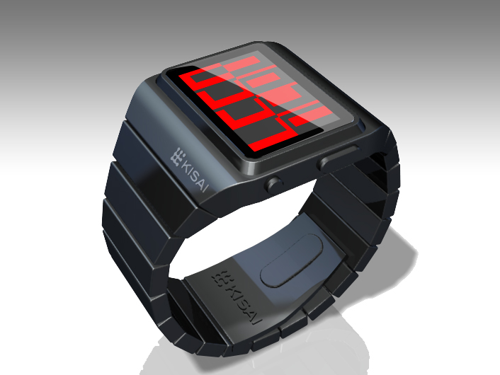 Positive Negative LCD Watch Design | Tokyoflash Japan