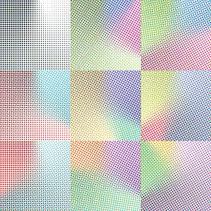 Halftone – Analog Artprint Watch Design | Tokyoflash Japan