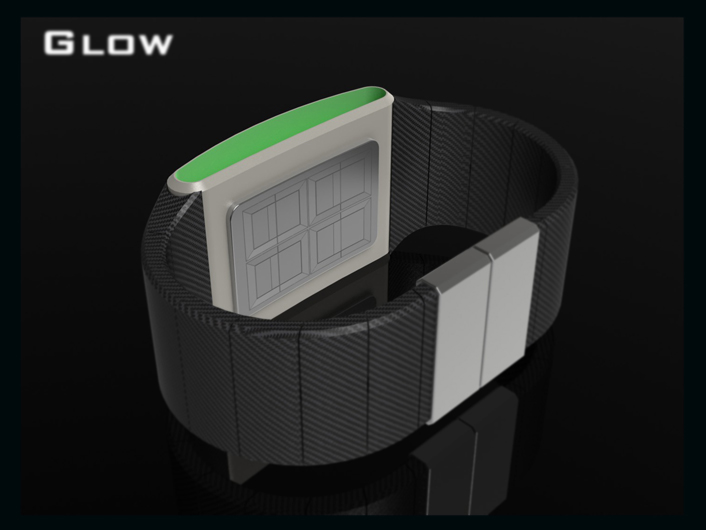 LED Watch Design Glows The Time | Tokyoflash Japan