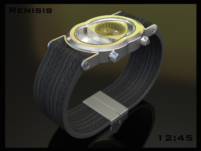 Renesis watch sets gears in motion. | Tokyoflash Japan