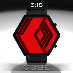 Cube Watch Design Builds A Cube As Time Passes | Tokyoflash Japan
