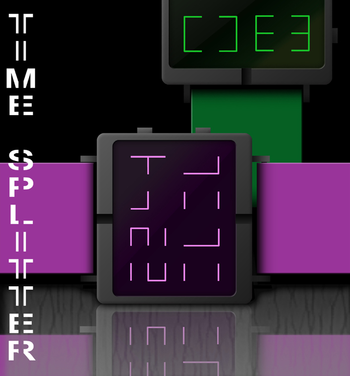 Time Splitter Watch Design Cuts Time In Two | Tokyoflash Japan