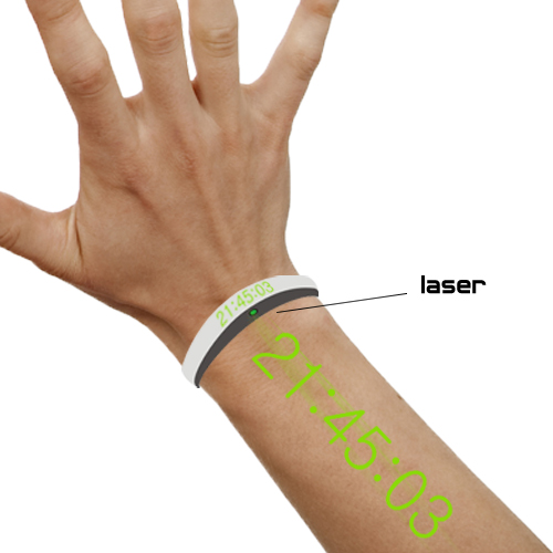 Laser watch is just-in-time. | Tokyoflash Japan