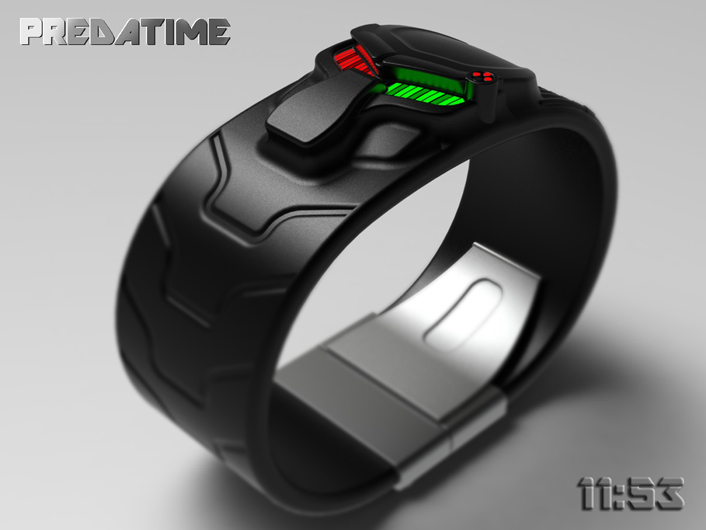 Predatime – Predator Inspired Watch Concept | Tokyoflash Japan