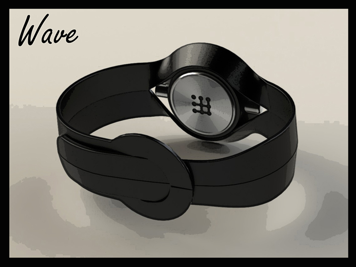 Wave Analogue Watch Design | Tokyoflash Japan