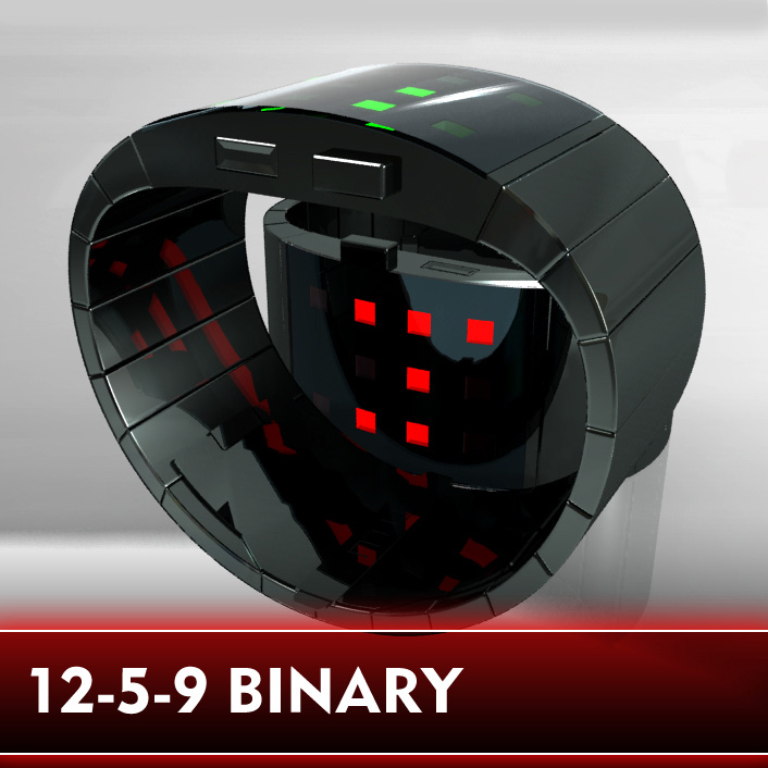 Binary LED watch minimal, sleek …and geeky! | Tokyoflash Japan