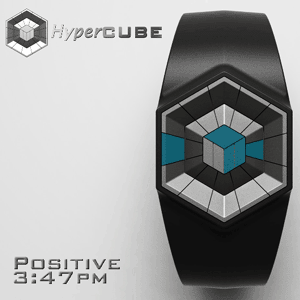 Hypercube watch merges Jewel-like facets into Analogue, LCD & LED possibilities. | Tokyoflash Japan