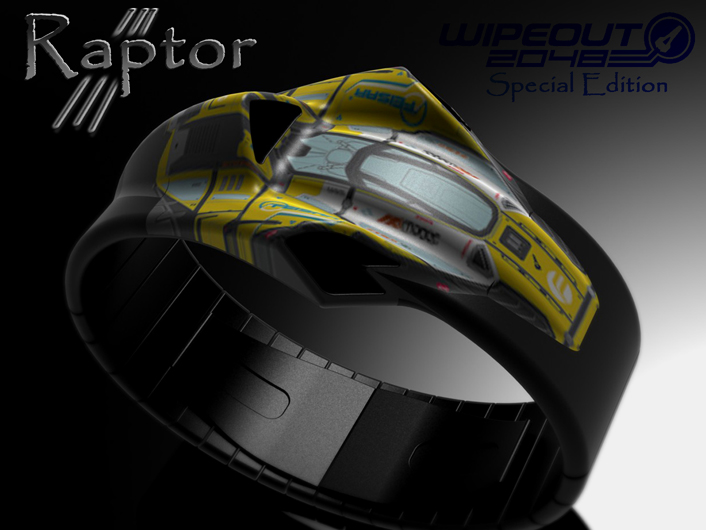Raptor LED watch races onto your wrist. | Tokyoflash Japan