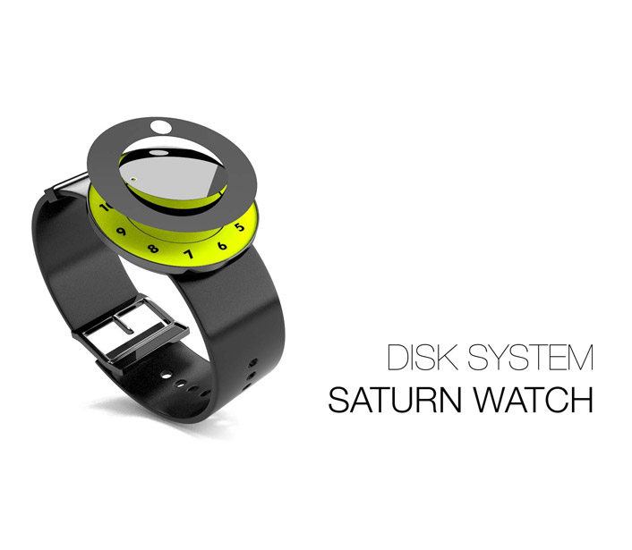 Saturn Analogue watch narrows your focus. | Tokyoflash Japan