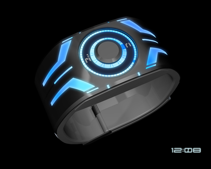 A Smart Watch Design Inspired by Tron. | Tokyoflash Japan