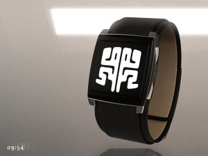 Rorschach 2 e-paper watch [update] | Tokyoflash Japan