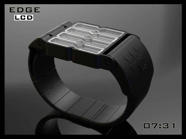 Edge LCD – based on the original Edge design | Tokyoflash Japan