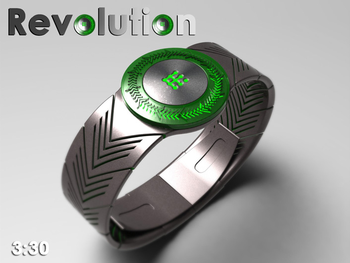 Revolution LED watch brings you up to speed. | Tokyoflash Japan