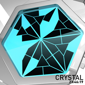 Crystal LCD watch has unique fragmented display. | Tokyoflash Japan