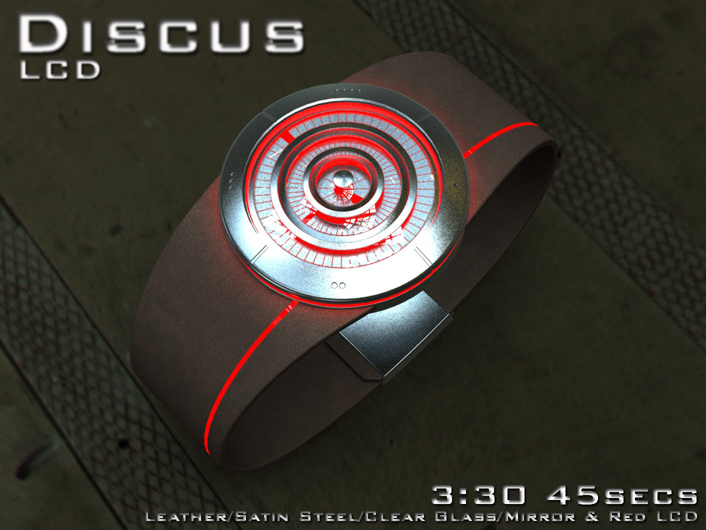 Discus LCD [design update] | Tokyoflash Japan