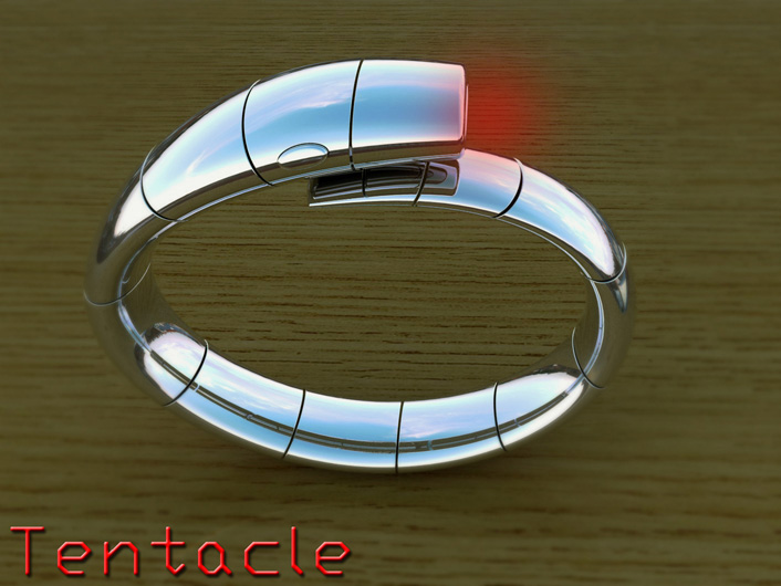 ‘Tentacle’ bio-mechanical alien watch | Tokyoflash Japan