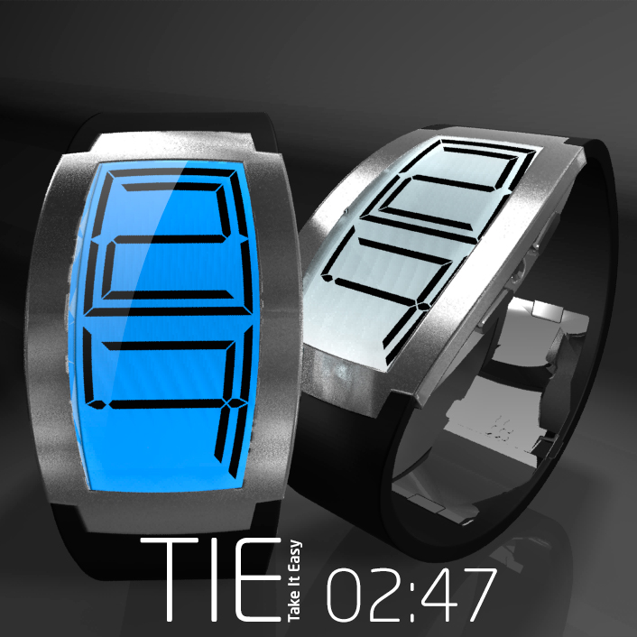 Take it Easy with the TIE watch | Tokyoflash Japan