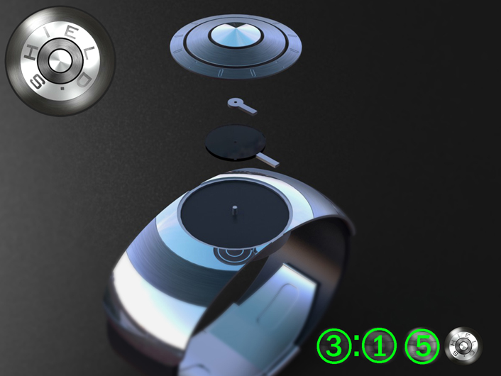 SHIELD watch designed for super heroes! | Tokyoflash Japan